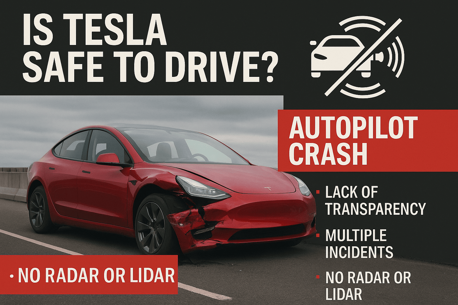 Is Tesla Safe to Drive? Think about it. - I'M FOUNDER