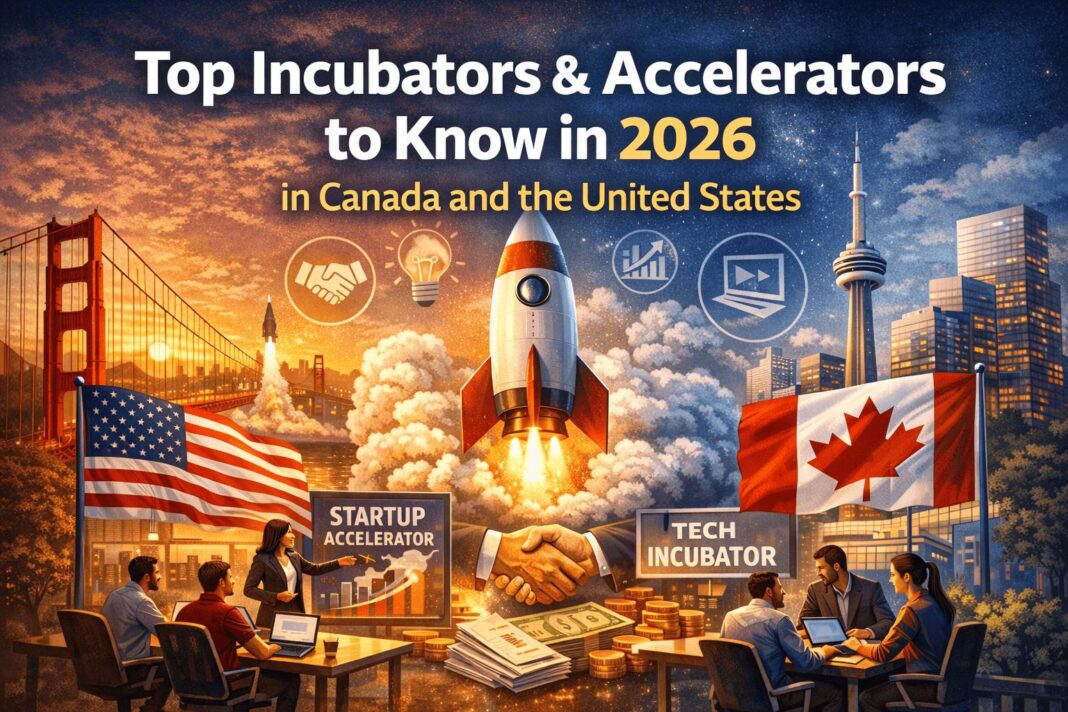 Top Incubators & Accelerators to Know in 2026 in Canada and the United ...