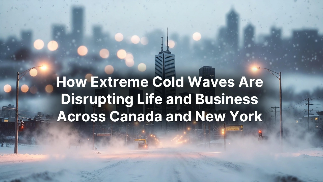 How Extreme Cold Waves Are Disrupting Life and Business in Canada and ...